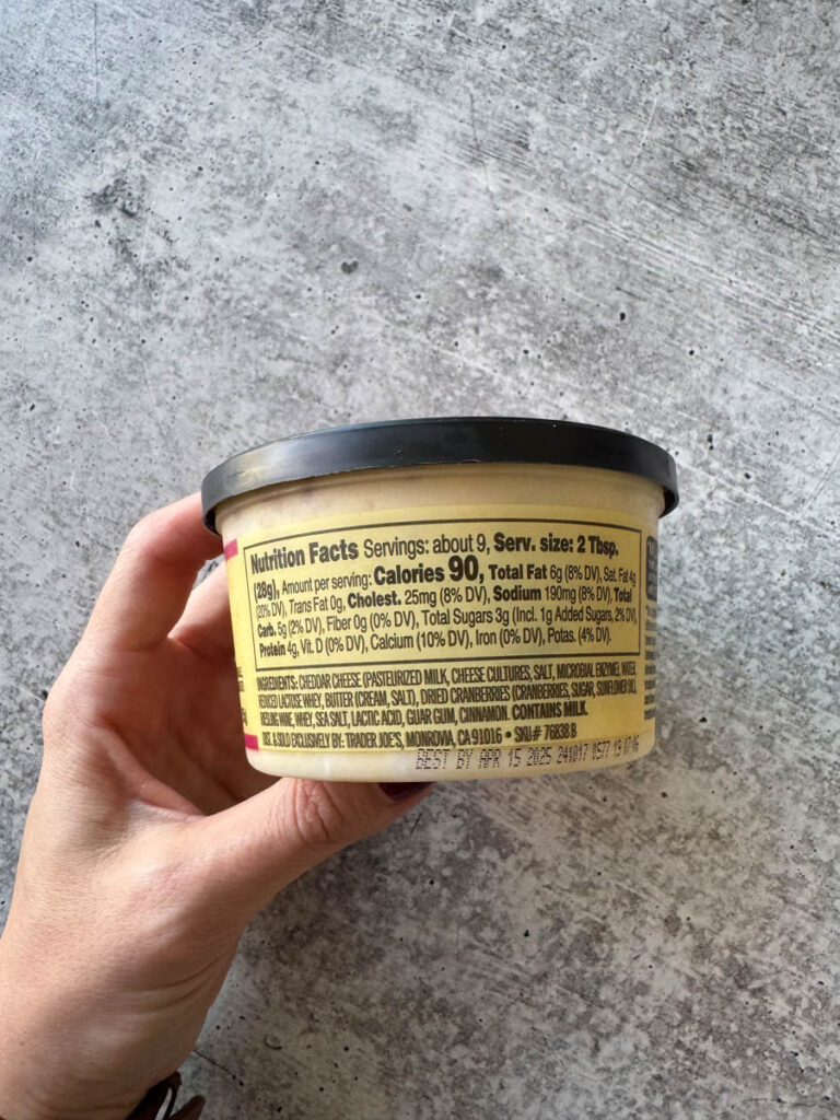 Trader Joe’s Unexpected Cheddar Cheese Spread - Trader Eats
